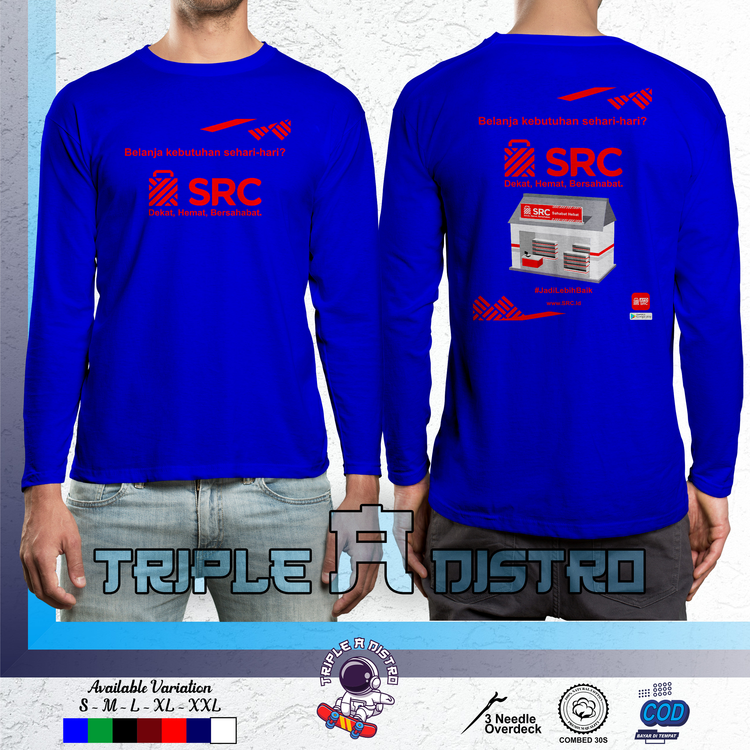 Kaos SRC Sampoerna Retail Community Special Edition Lengan Panjang by ...