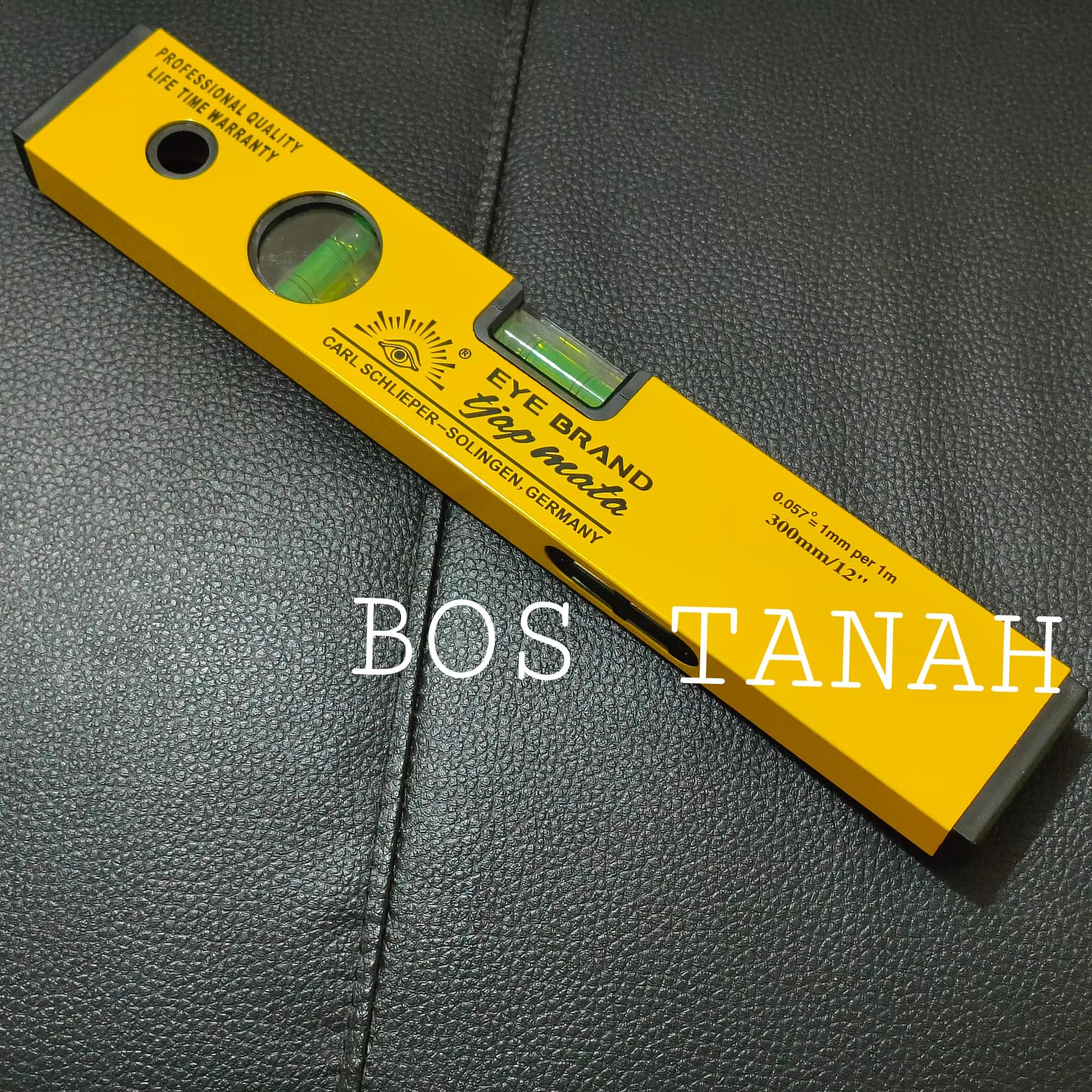 Tjap Mata Waterpas alumunium magnet 30cm Waterpass 12 inch 30 cm 12 ...