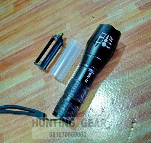 Senter berburu/Senter Ultrafire XML-T6 cahaya kuning Single Mode ...
