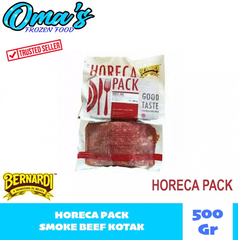 HORECA PACK SMOKE BEEF KOTAK 500 GR BY BERNARDI | Lazada Indonesia