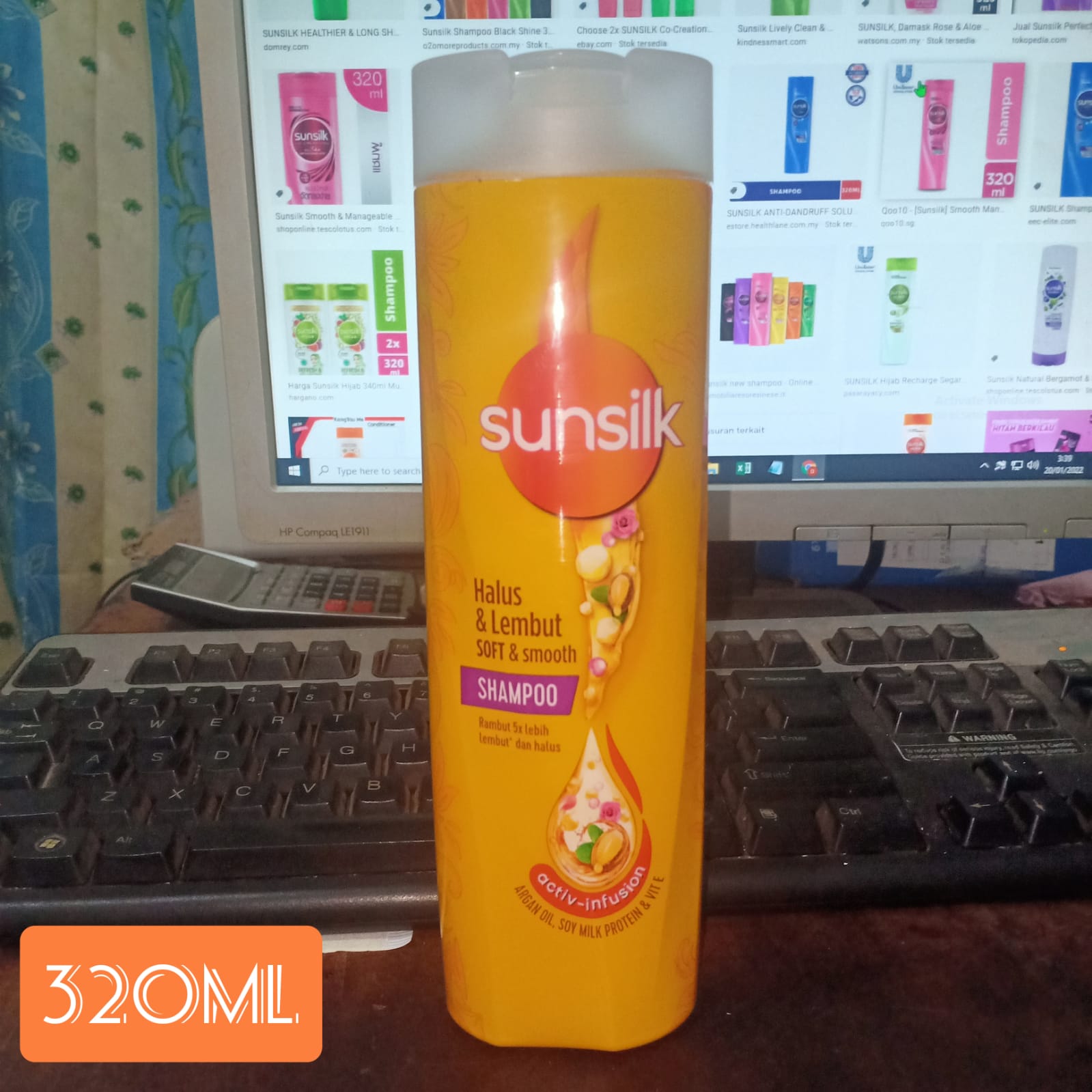 SUNSILK SHAMPOO SOFT & SMOOTH - 320 ML KUNING KEMASAN BARU | Lazada ...