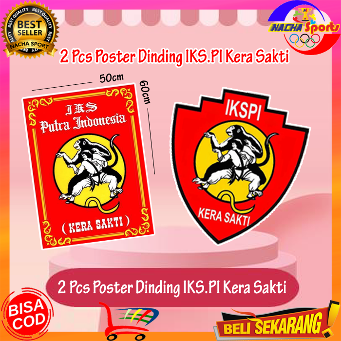 Poster Dinding IKSPI Kera Sakti / 2 Lembar Poster Dinding ikspi / Wallpaper Dinding / Poster ...