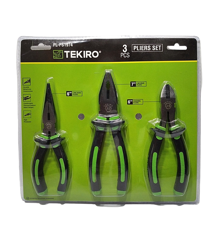 Tekiro tang set 3bh tang kombinasi tang potong tang lancip tekiro asli ...