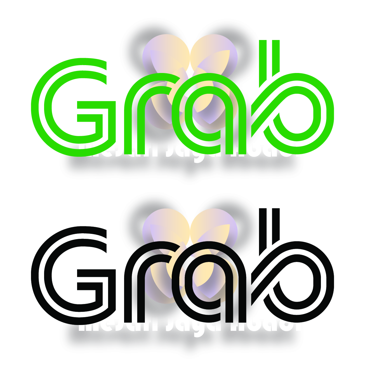 Grab cutting sticker helm custom/cutting sticker helm custom | Lazada ...