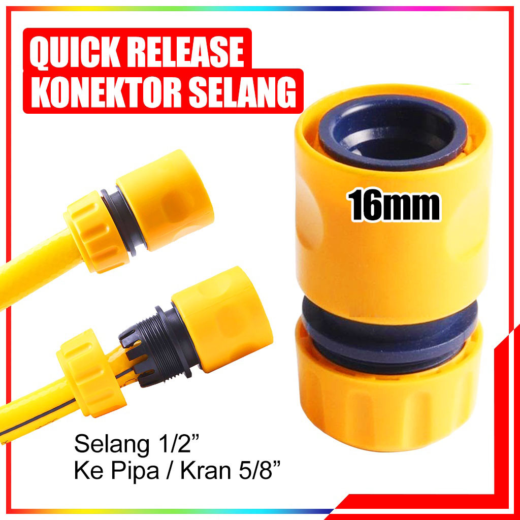 Konektor Quick Release Untuk Selang 1/2 Inch - | Lazada Indonesia