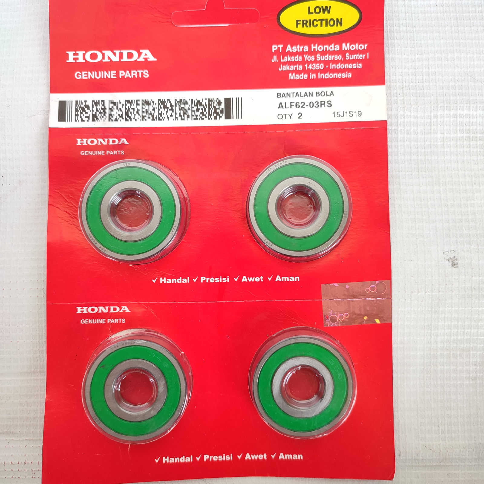 BEARING HONDA 6203 | Lazada Indonesia