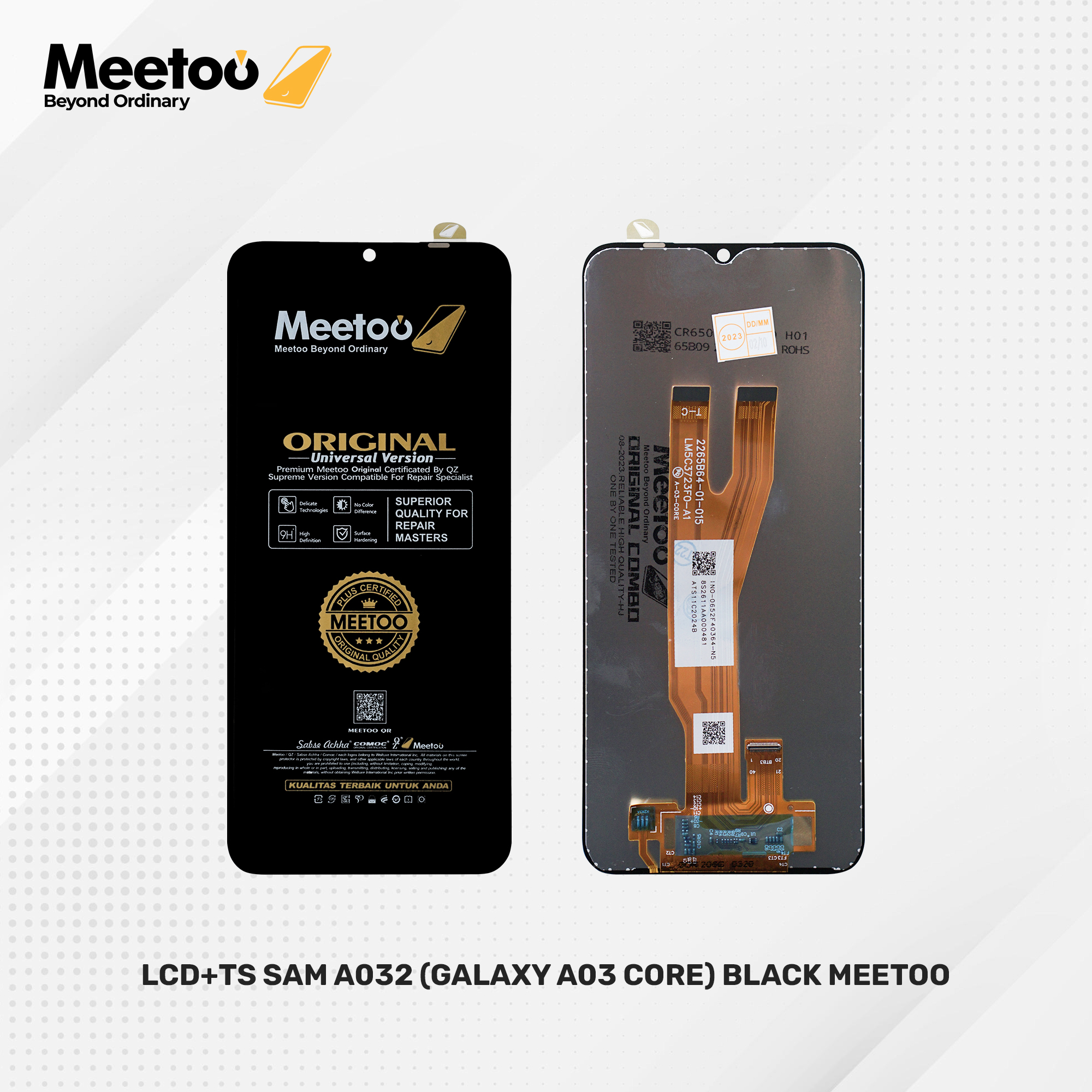 LCD+TOUCHSCREEN SAMSUNG A032 BLACK (GALAXY A03 CORE) | Lazada Indonesia