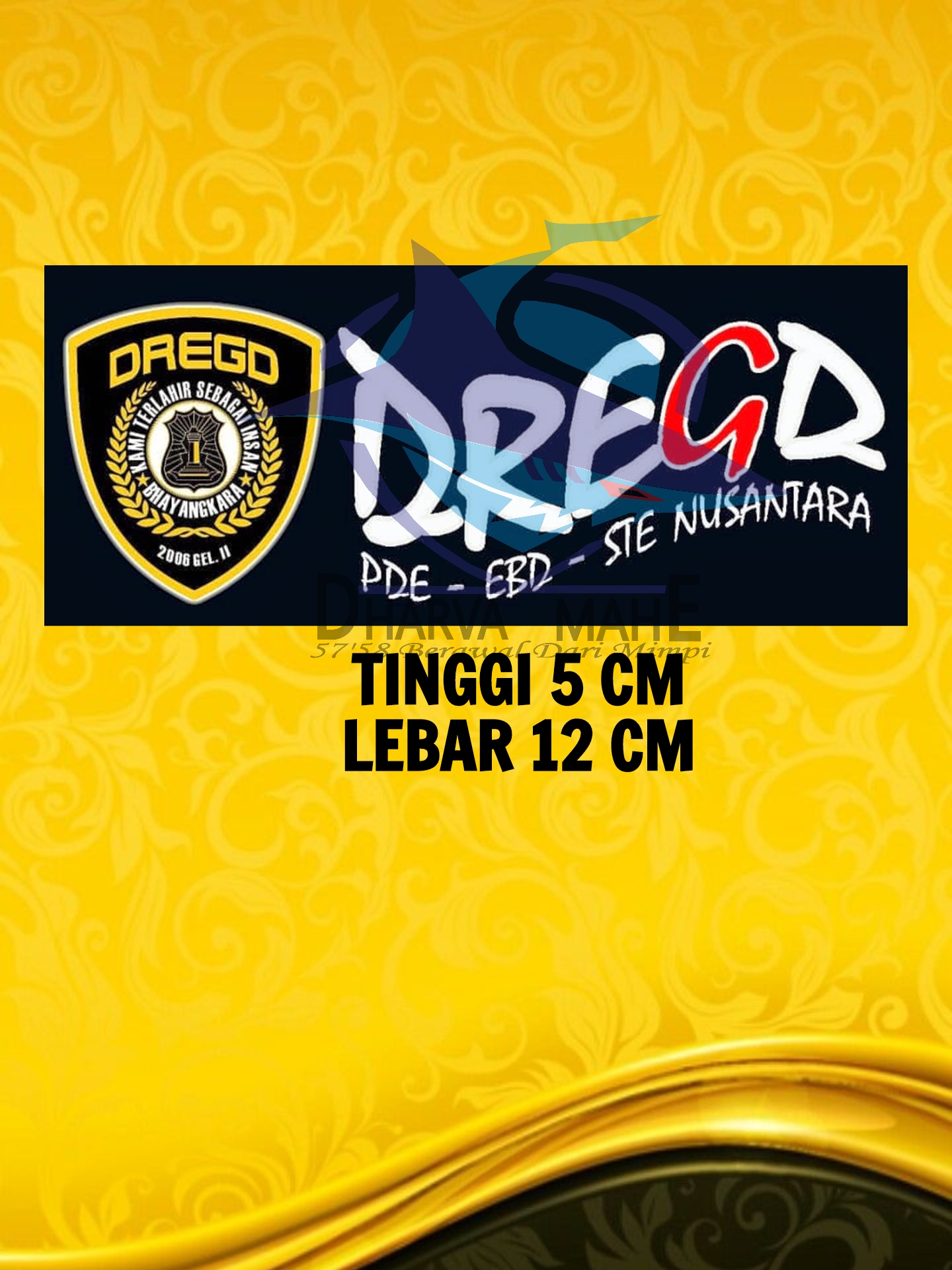 DREGD Stiker Angkatan Bintara Polisi Dregd, Bintara Polisi angkatan ...