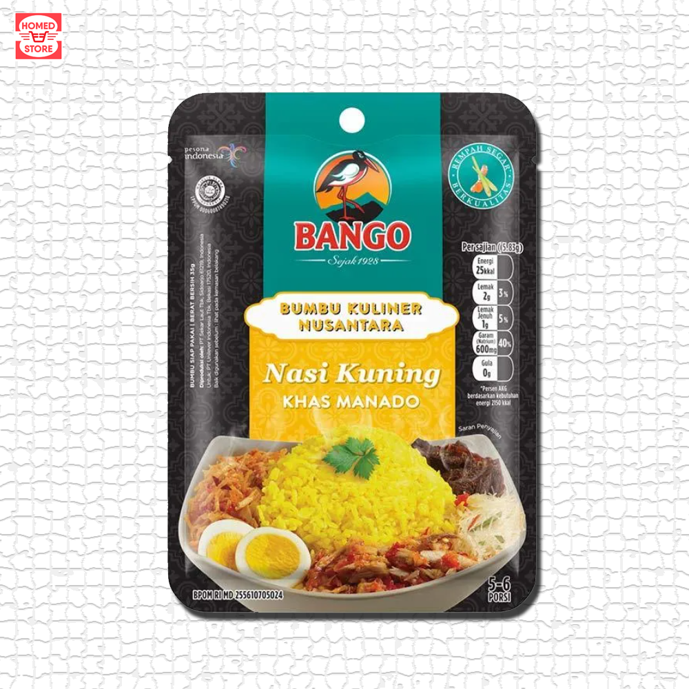 Bango Bumbu Nasi Kuning Ala Manado 1 Pcs 35 gr | Lazada Indonesia
