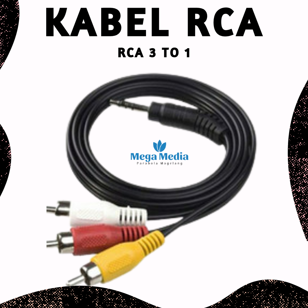 Kabel RCA 3 to 1 untuk STB Android TV Tabung | Lazada Indonesia