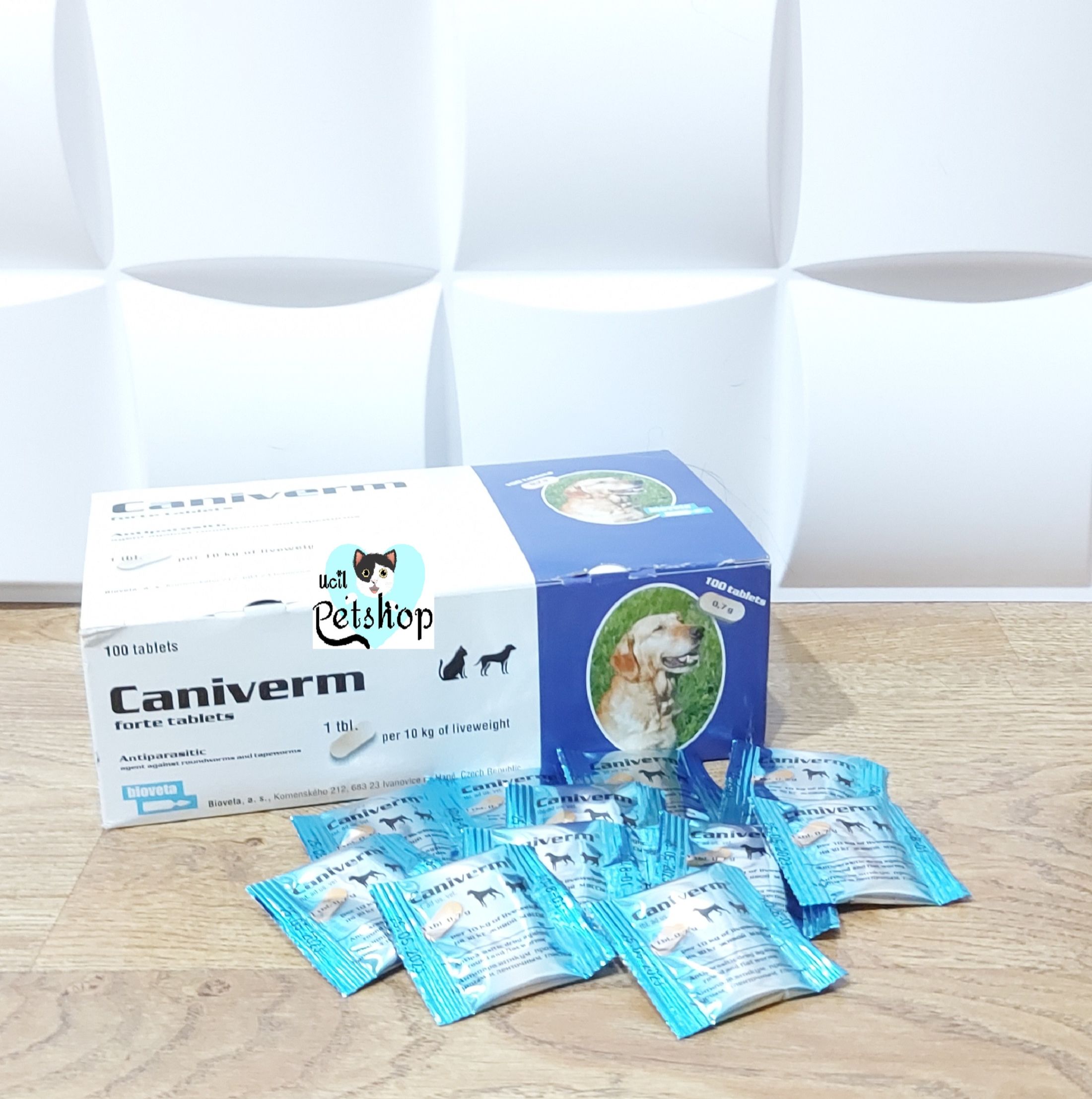 Caniverm Obat Cacing Kucing Anjing (1 Tablet) | Lazada Indonesia