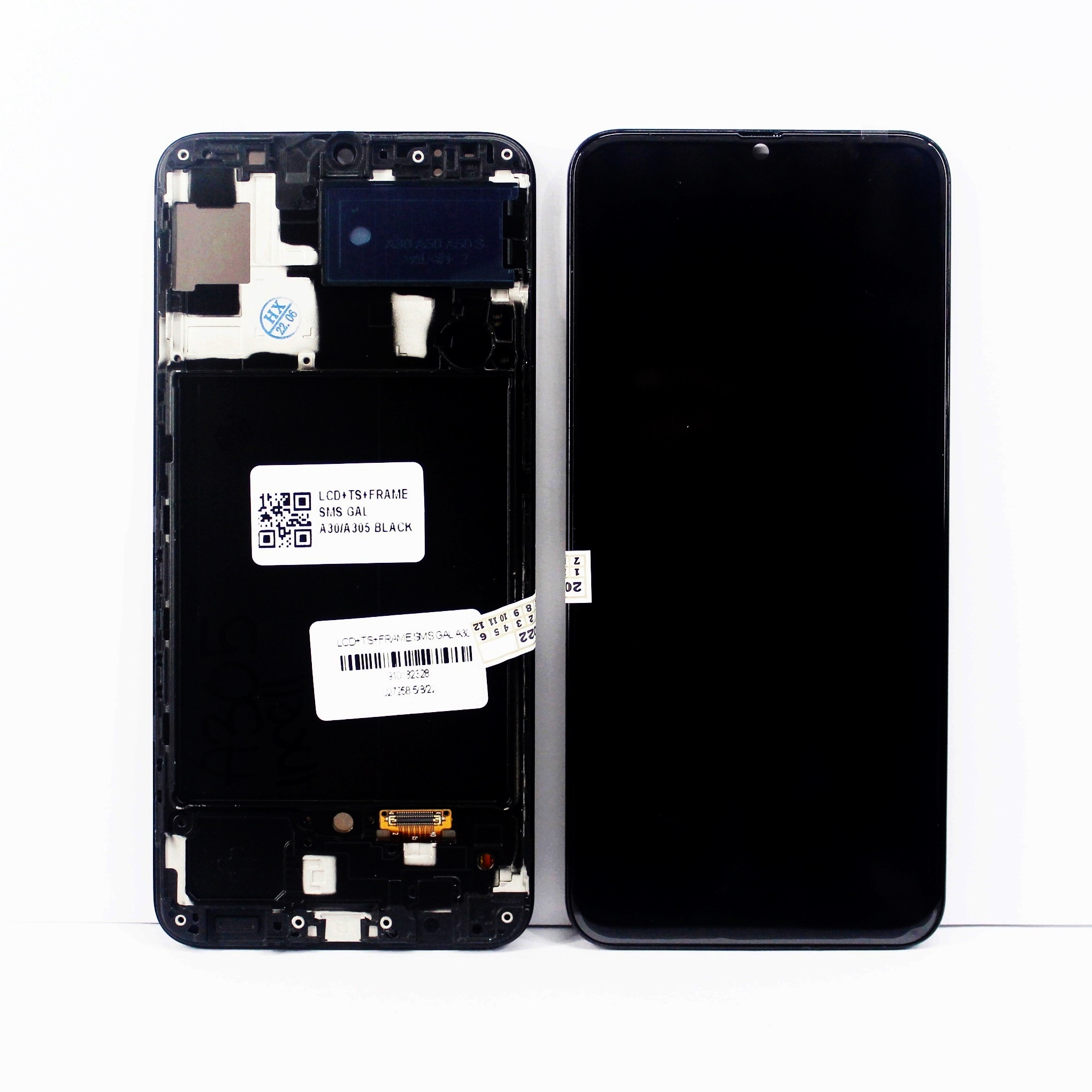 LCD LAYAR GAMBAR LCD SAMSUNG A305 + BEZZOL TENGAH FRAME TULANGAN ...