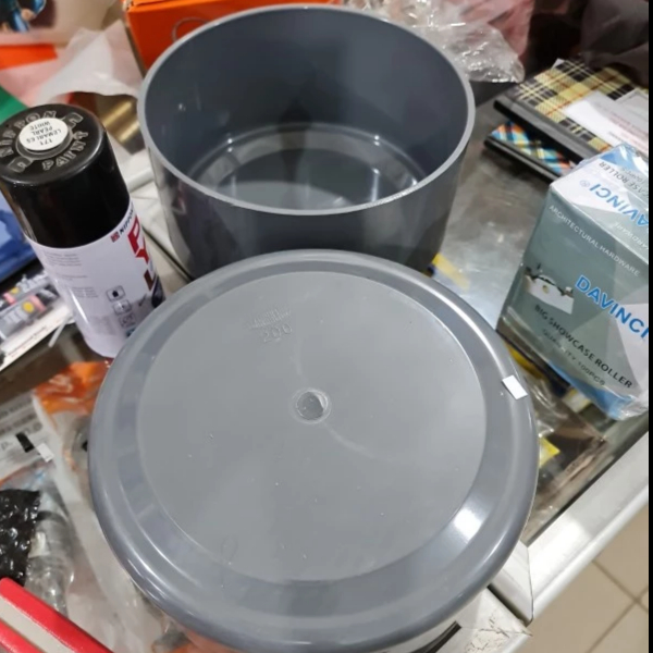 Dop Pipa 8 inci TUTUP PIPA PVC 8" DOP POLOS PRALON 8 INCH cap 8 inch ...
