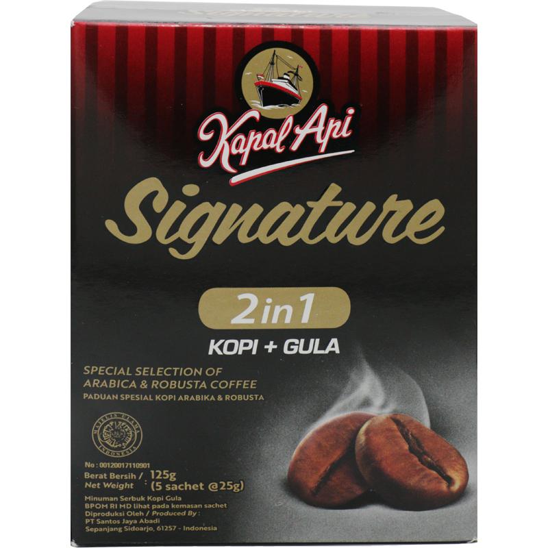 Kapal Api Signature Box 5x25g | Lazada Indonesia