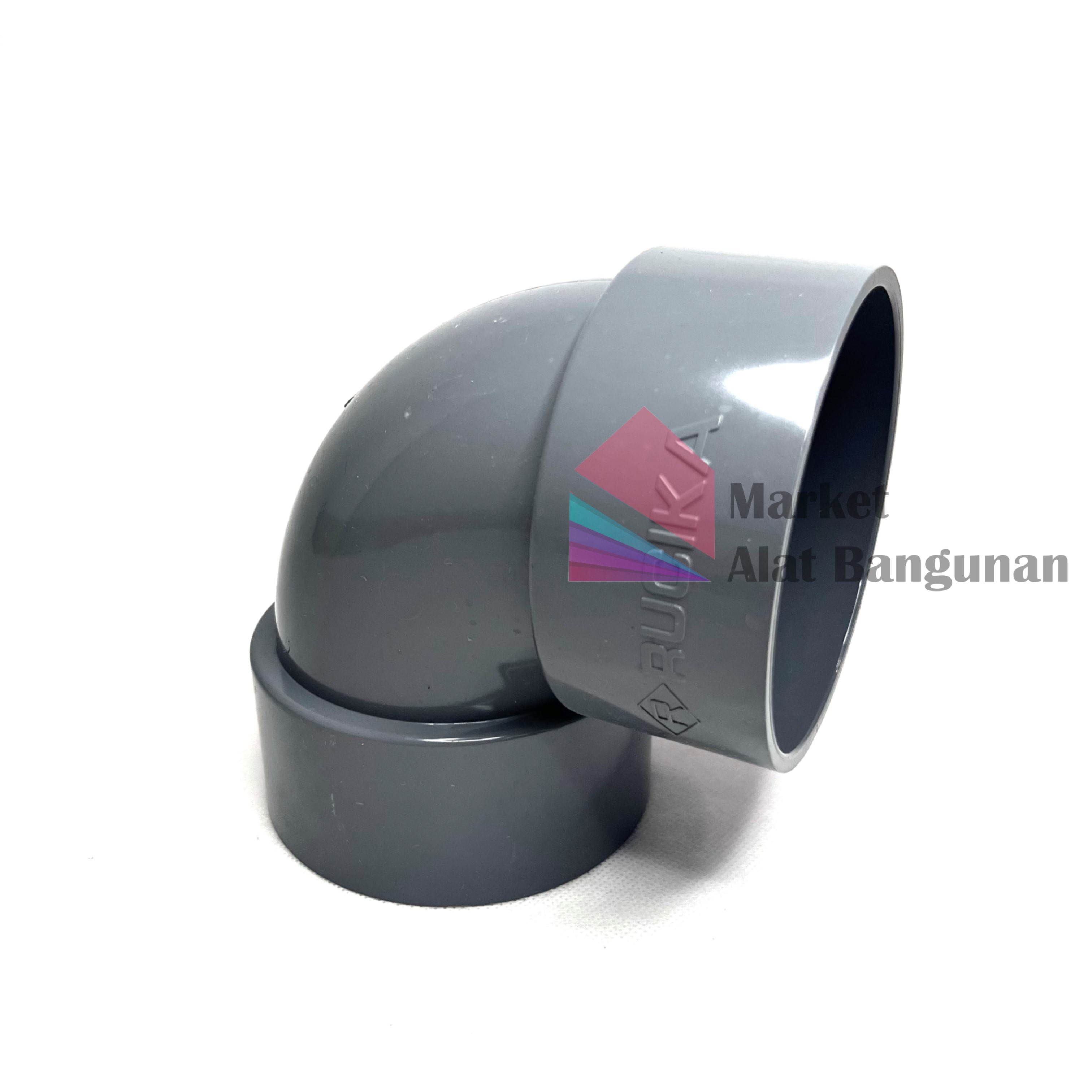 Knee D 3" RUCIKA / Keni Knie 3 Inci / Elbow Sambungan L Pipa Paralon 3 ...