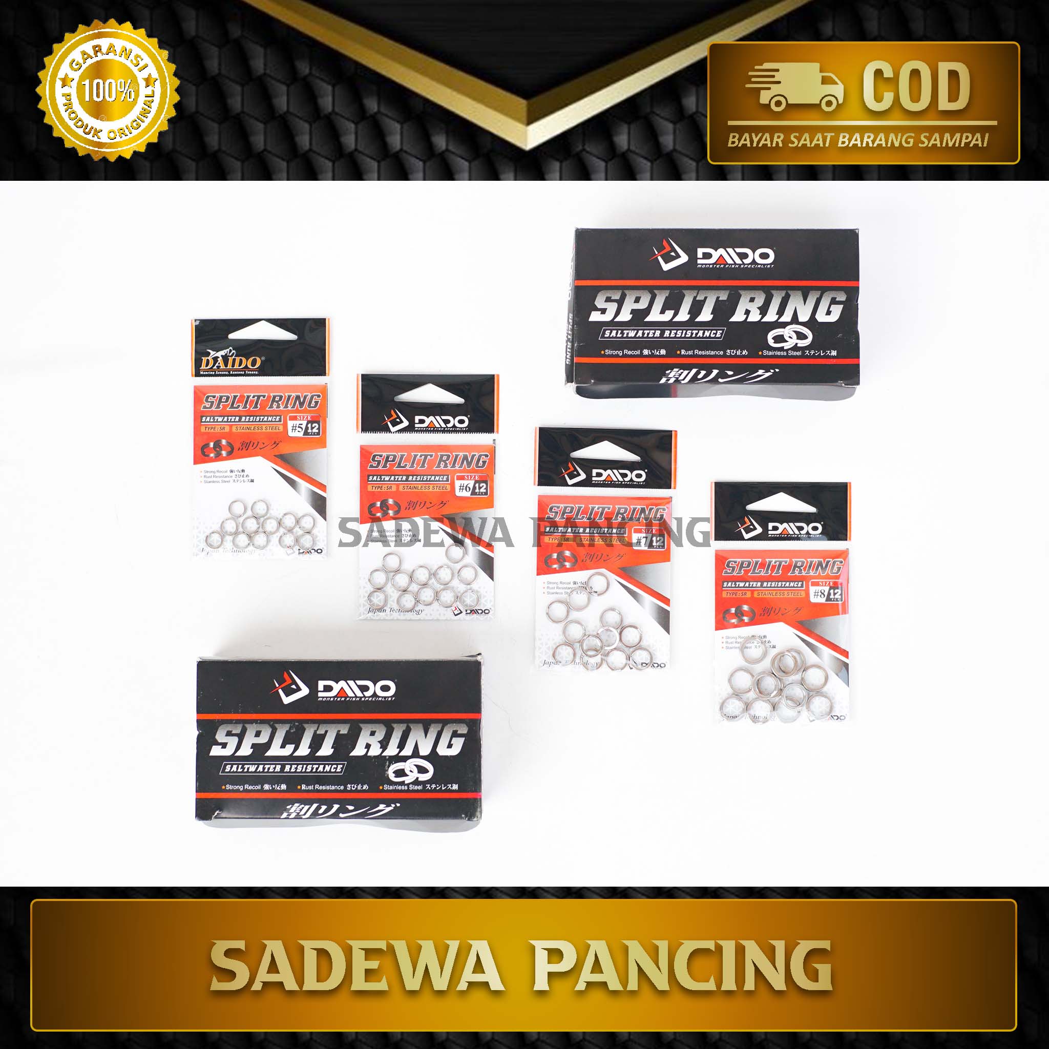 Split Ring Daido / Split Ring / Daido Split Ring / Cincing Ring | Lazada Indonesia