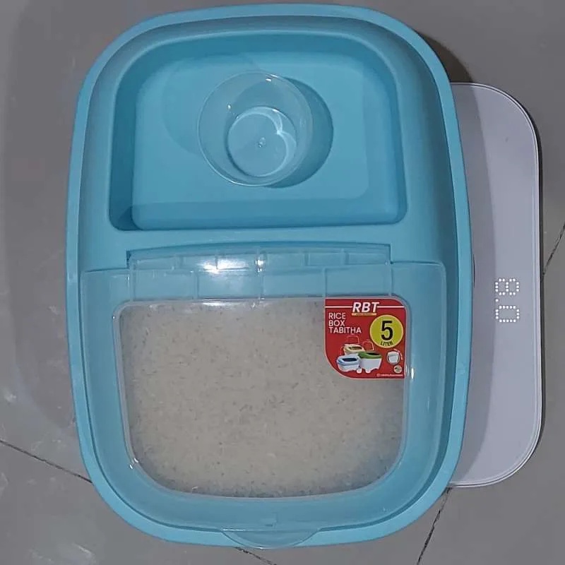 Rice Box Tabitha Tempat Beras 5 Liter & 10 Liter | Lazada Indonesia