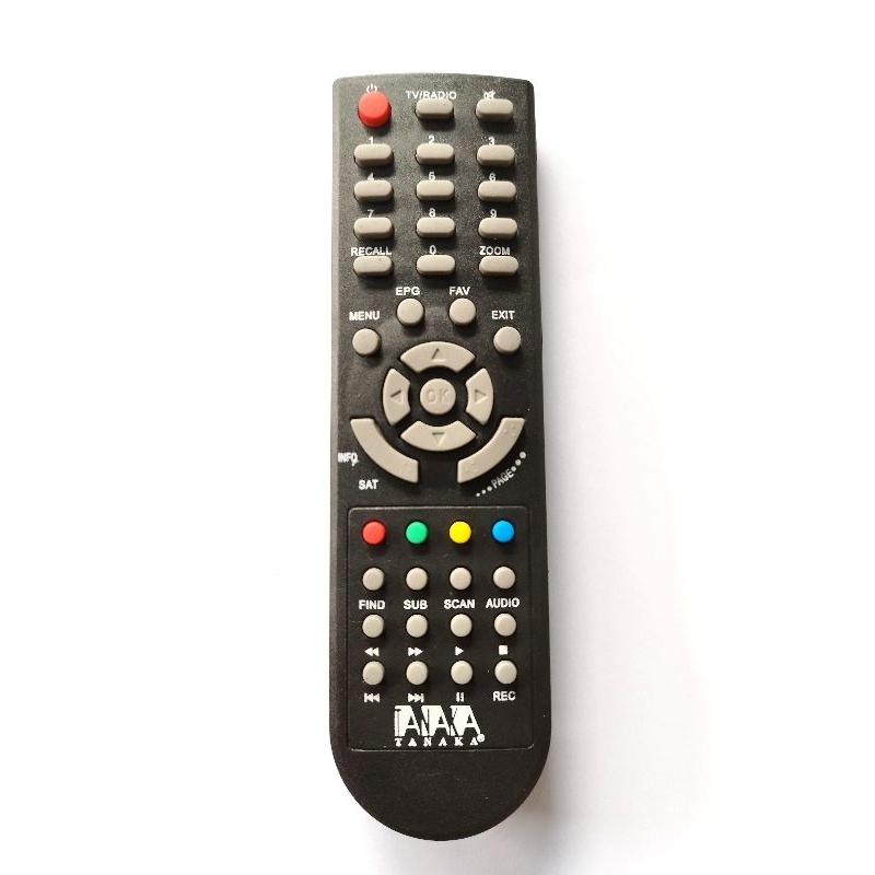 REMOTE TRANSVISION TANAKA NUSANTARA HD TN-01 STB SET TOP BOX | Lazada ...