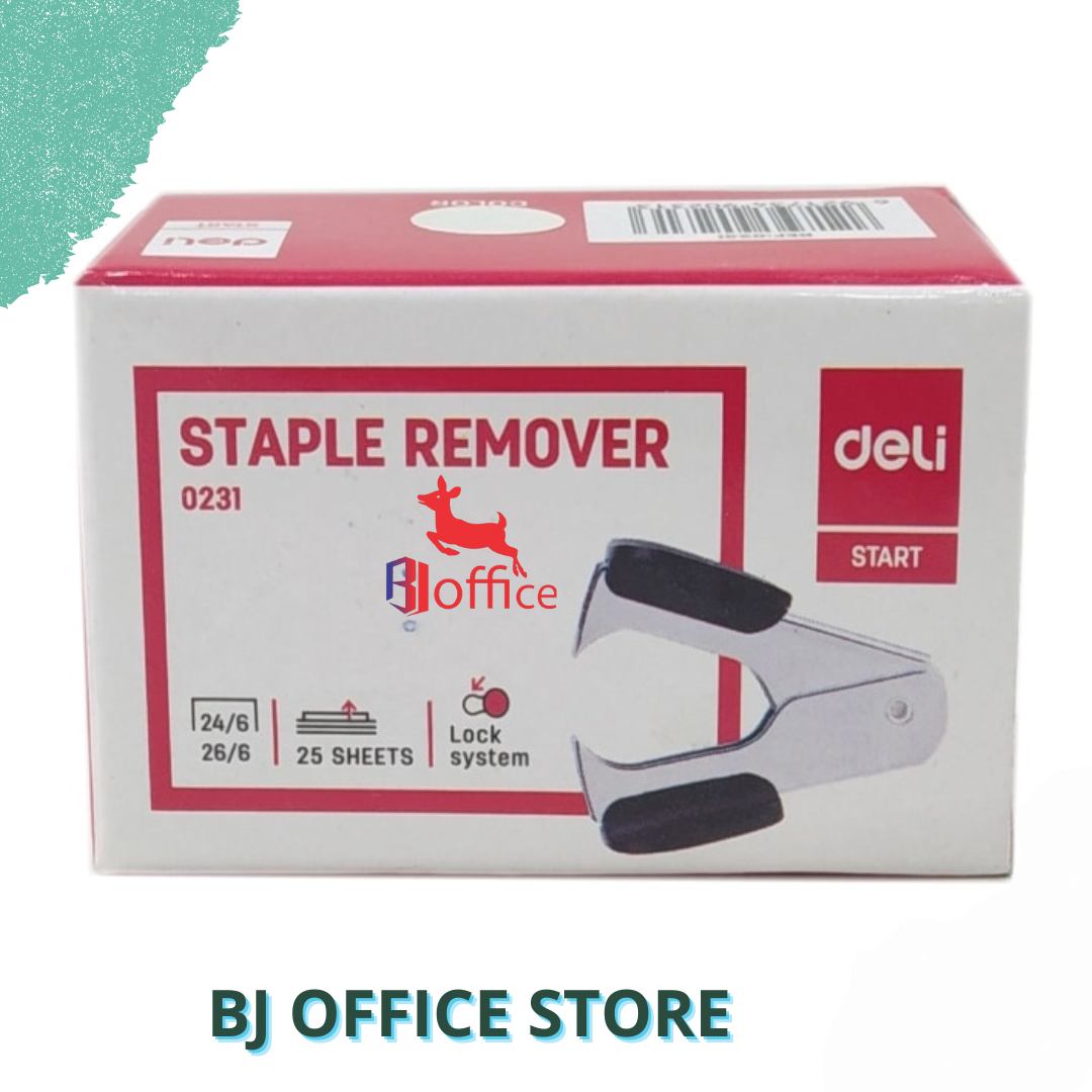 Stapler Remover / Alat Pencabut Staples Deli 0231 / Murah | Lazada ...