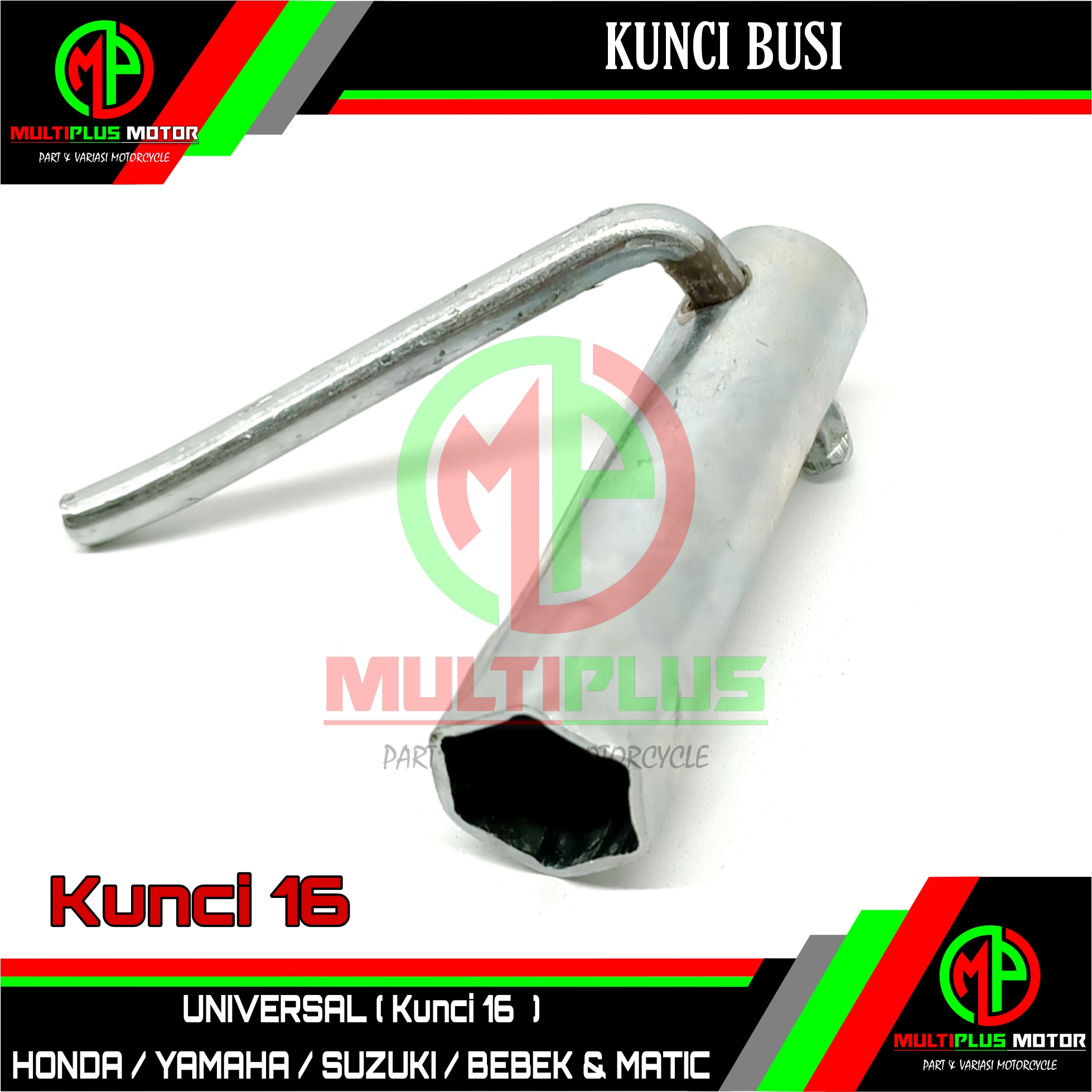 Kunci busi SUZUKI,SHOGUN,110,125,SMASH,TITAN,THUNDER,SPIN,SKYWAVE ...