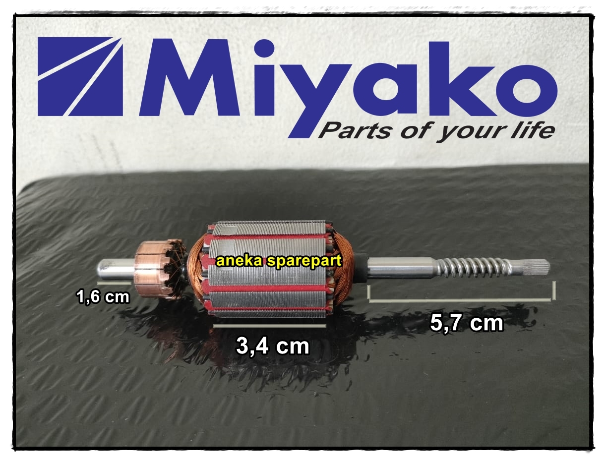 ANGKER / AS ROTOR DINAMO MIXER MIYAKO HM 620 / SM 625 ORIGINAL | Lazada ...