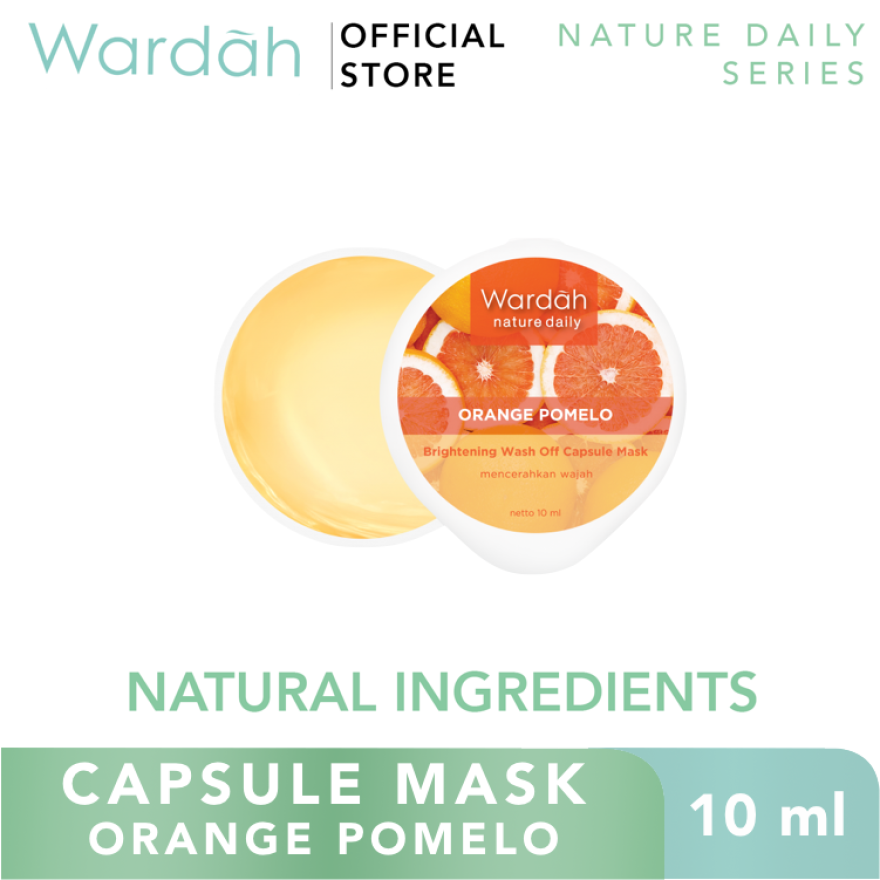 Wardah Nature Daily Capsule Mask Masker Wajah Wardah | Lazada Indonesia