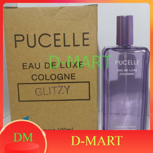 Cologne PUCELLE Eau De Luxe Cologne GLITZY 100ml | Lazada Indonesia