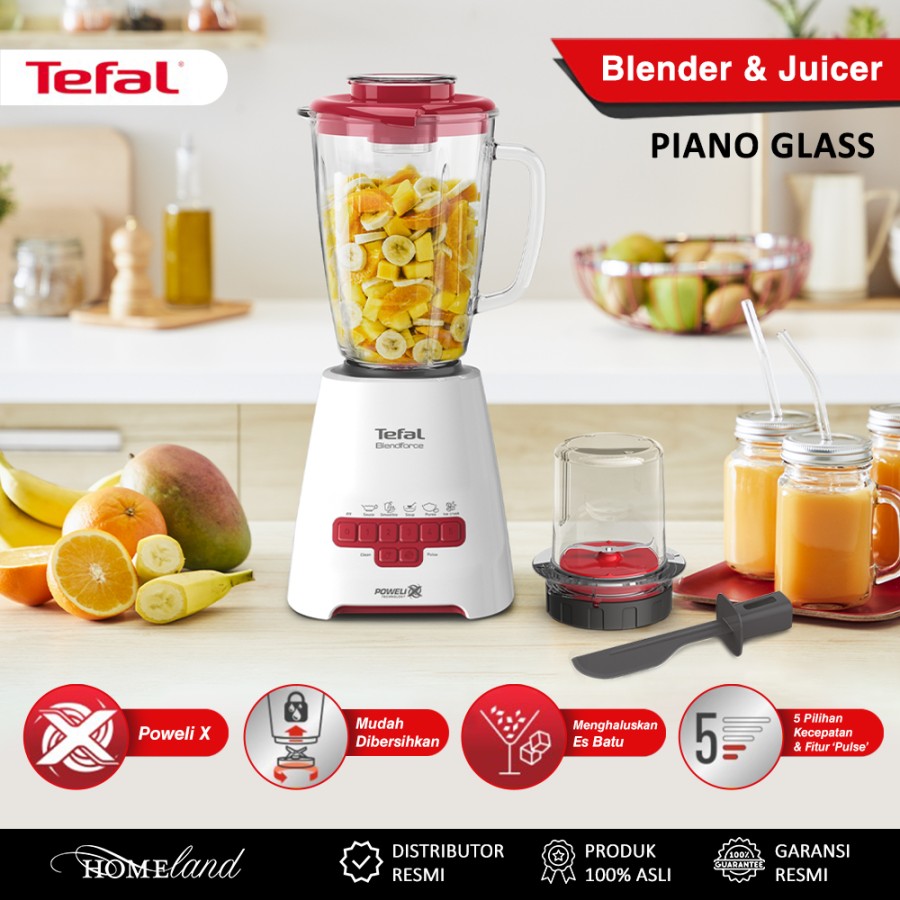 Tefal Blendforce Piano BL477 - Blender / Blender Bumbu Dapur | Lazada Indonesia