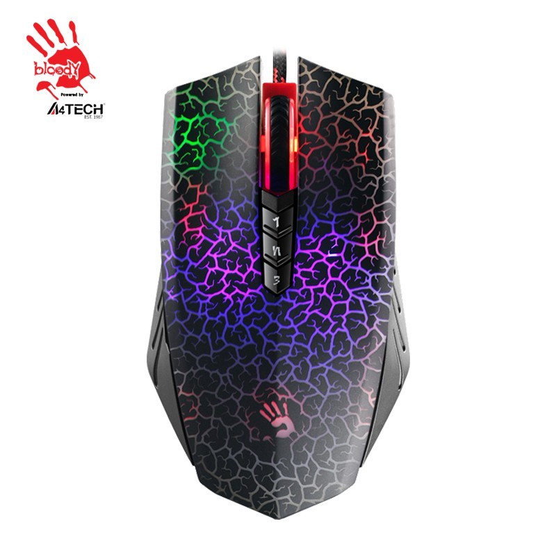 Mouse BLOODY Gaming A70 CRACK Light Strike-Mouse Gaming | Lazada Indonesia