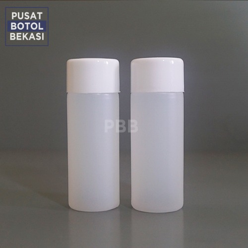 Botol yardley 60 ml bening tutup putih polos/ botol toner ( isi 50 pcs ...