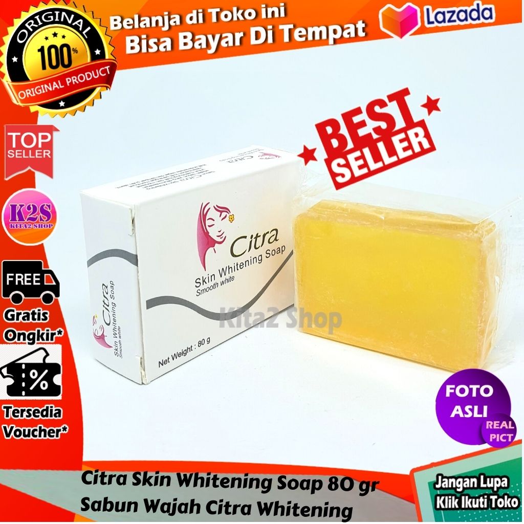 Sabun Batang Citra 80 gr Citra Skin Whitening Soap Smooth White 80 gr ...