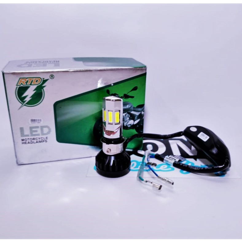 BOHLAM Lampu RTD DOP LED RTD M02E 6 Sisi Mata 100% Ori RTD DC H6 H4 35W | Lazada Indonesia