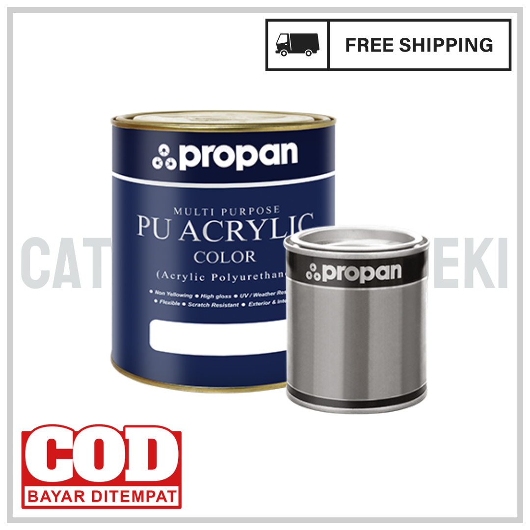 Cat PU Acrylic Propan Clear 765-2K 1 Liter Non Yellowing | Lazada Indonesia