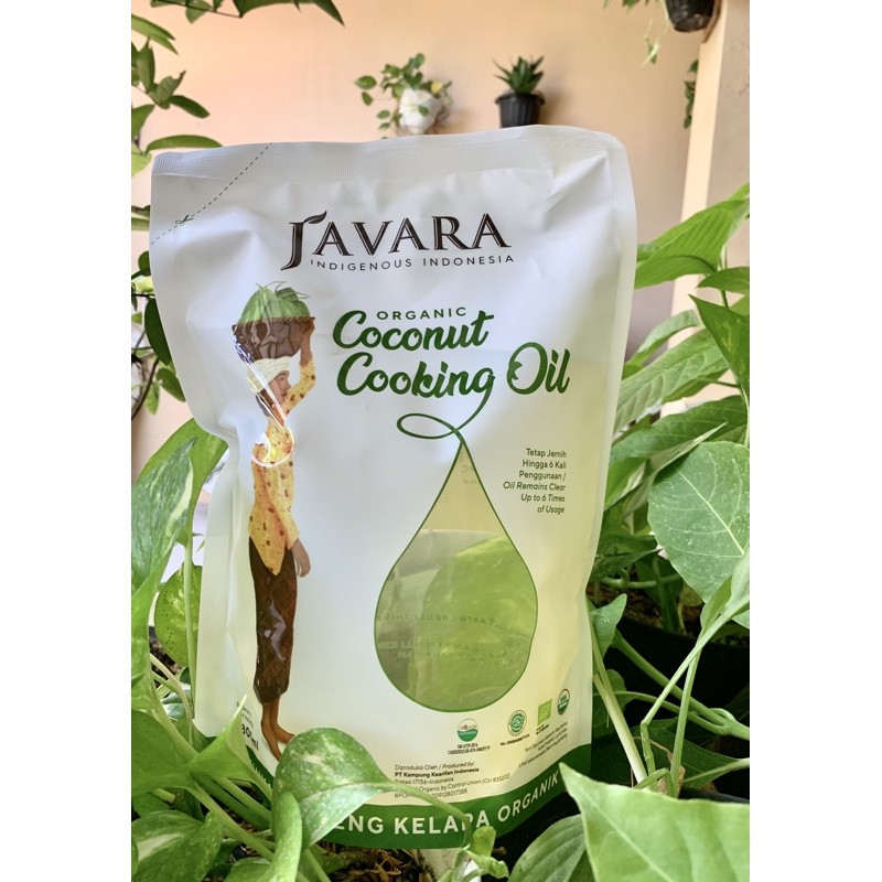 Javara Minyak Goreng Kelapa Organik (Organic Coconut Cooking Oil ...