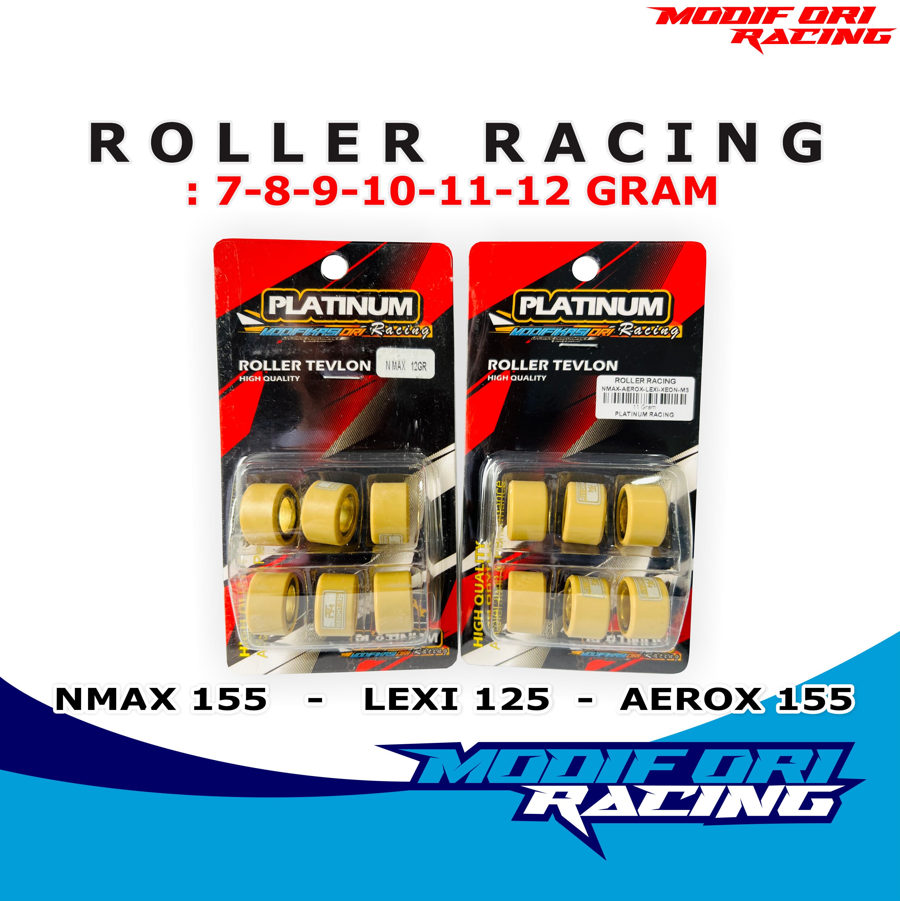 NMAX 155-Roler racing nmax 11 gram bahan teflon roller 10 gram nmax 155 ...
