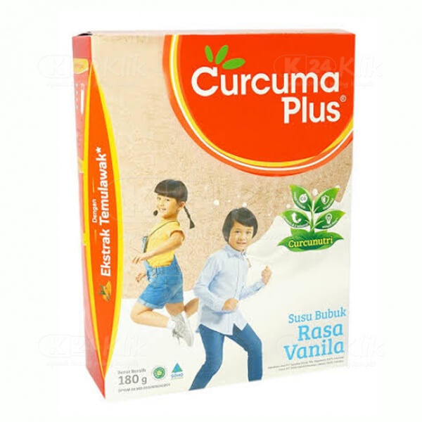 Curcuma Plus Susu Dengan Ekstrak Temulawak 180 Gram | Lazada Indonesia