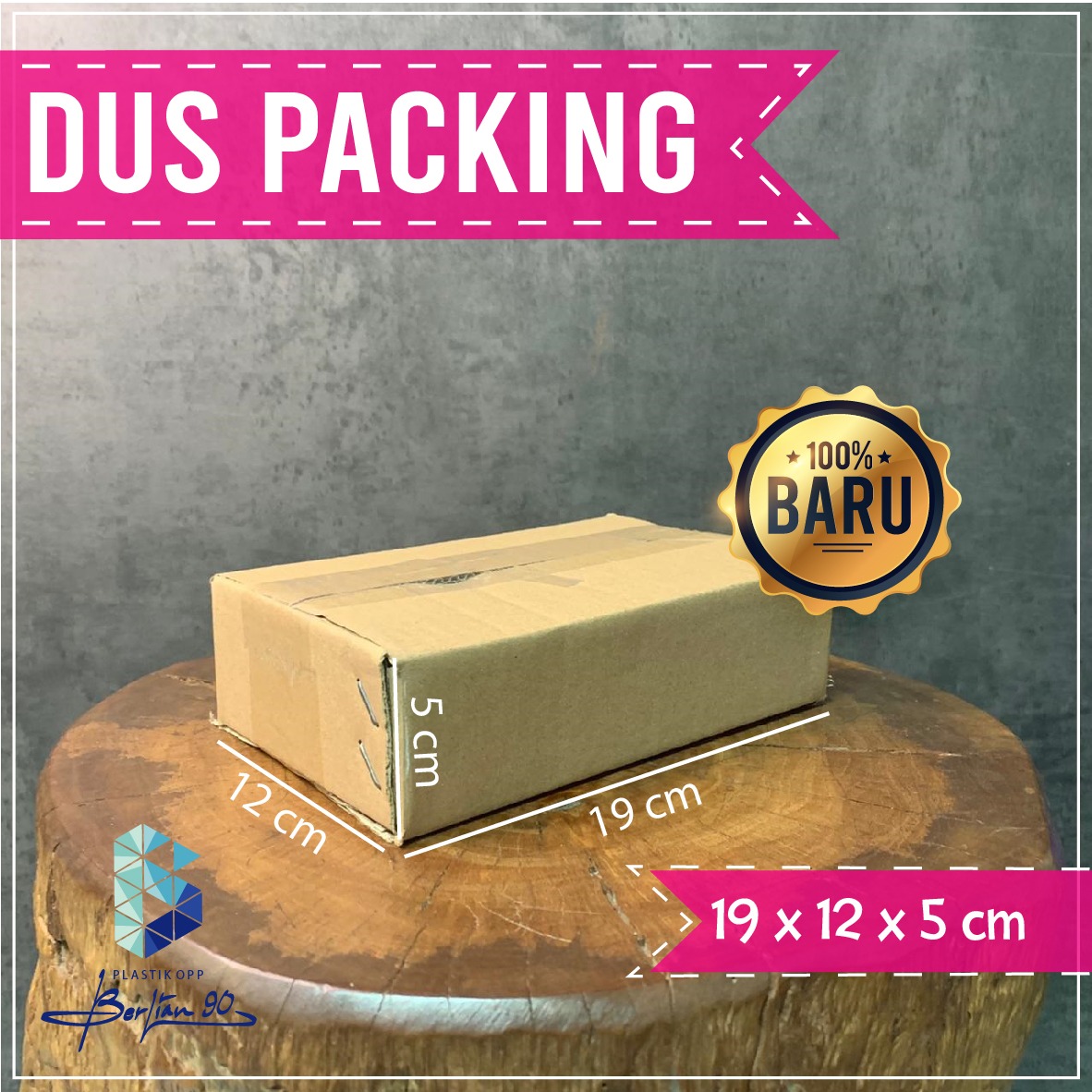 (isi 25 dus) KARDUS PACKING UK. 19x12x5 CM . COCOK BUAT PACKING BARANG ...