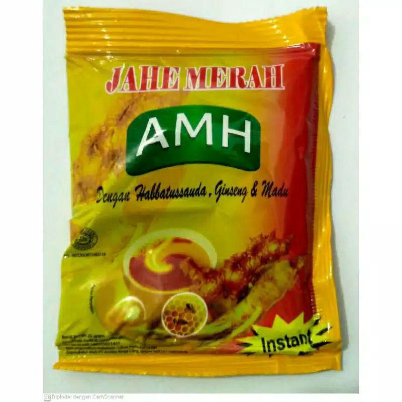 Jahe Merah AMH Renceng Minuman Jahe Merah Bubuk Original / Ratu Lebah ...
