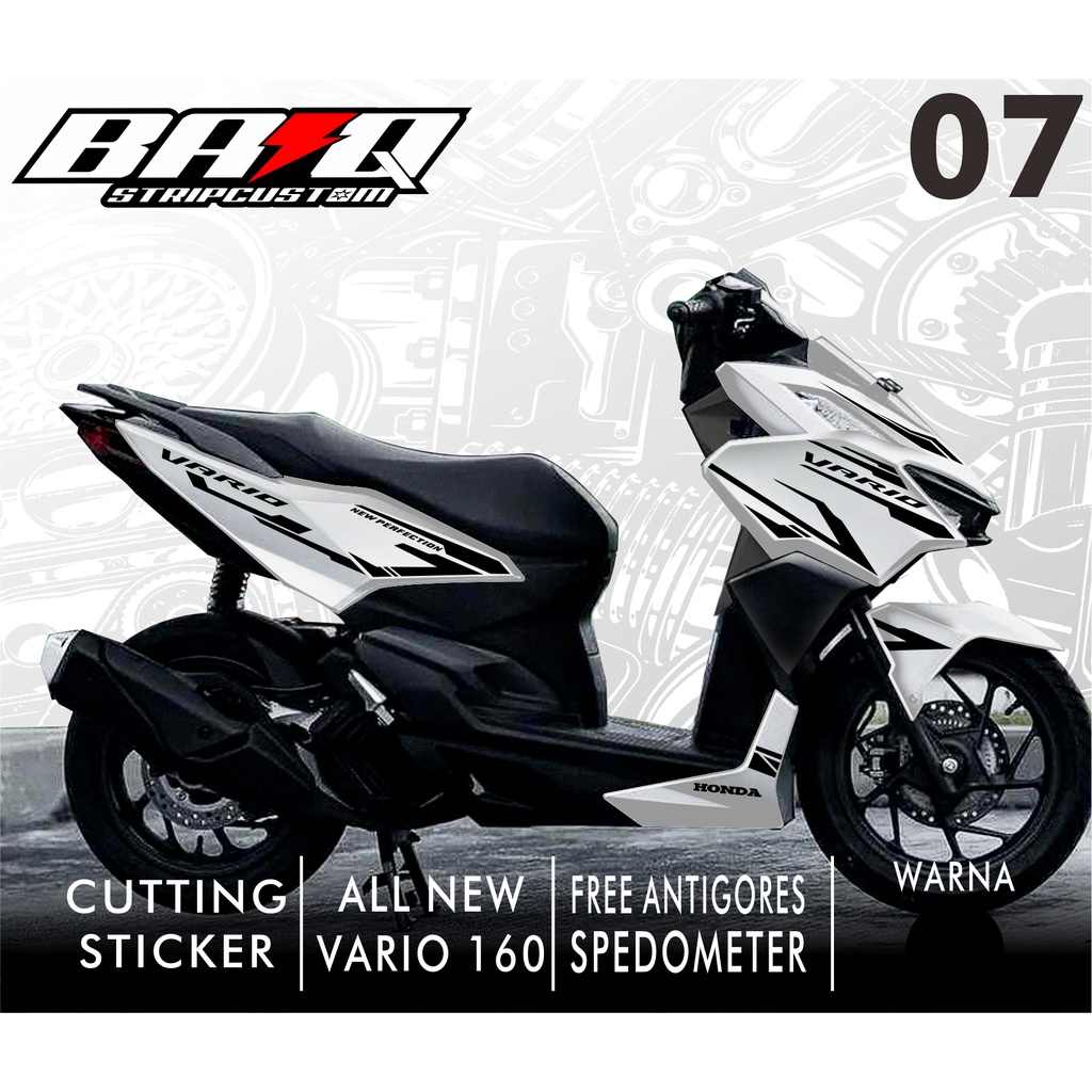 Cutting Sticker Vario 160 NEW - Aksesoris Motor Stiker Honda Vario New ...