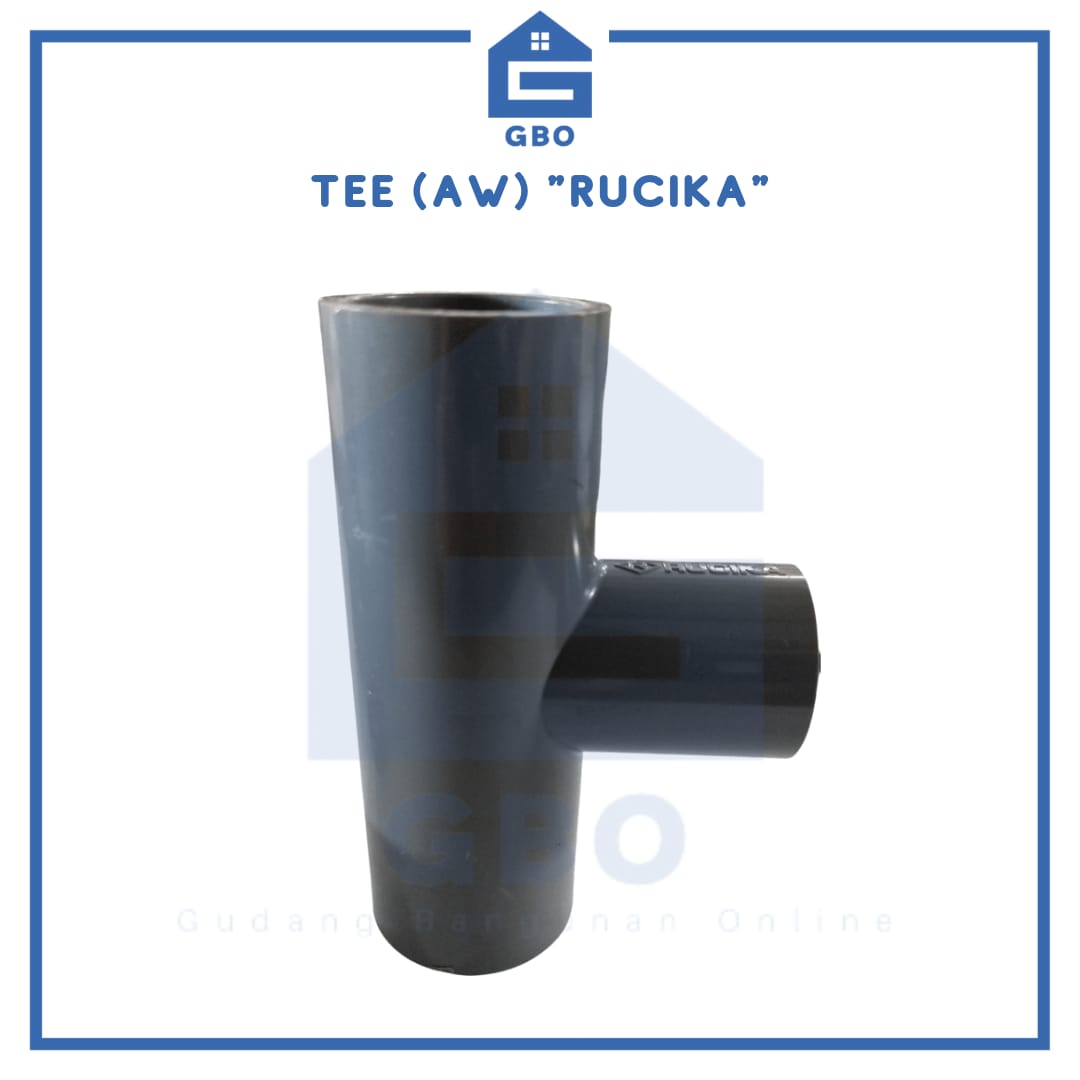 RUCIKA - TEE ( AW) BERBAGAI MACAM UKURAN / PERTIGAAN PIPA / FITTING ...