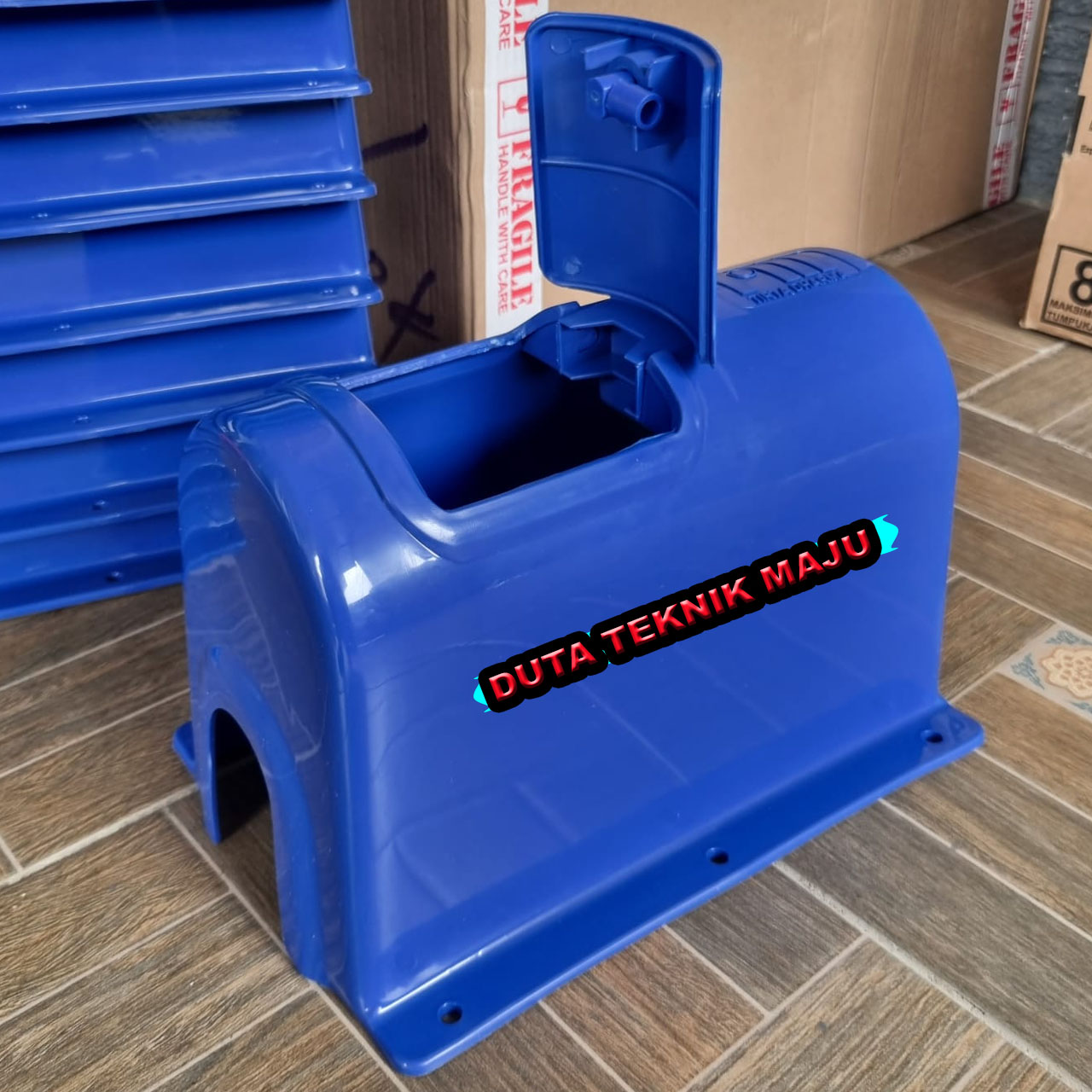 Tutup Box Meteran Air Bisa Di Kunci / Box Water meter Pdam / Warna Biru ...