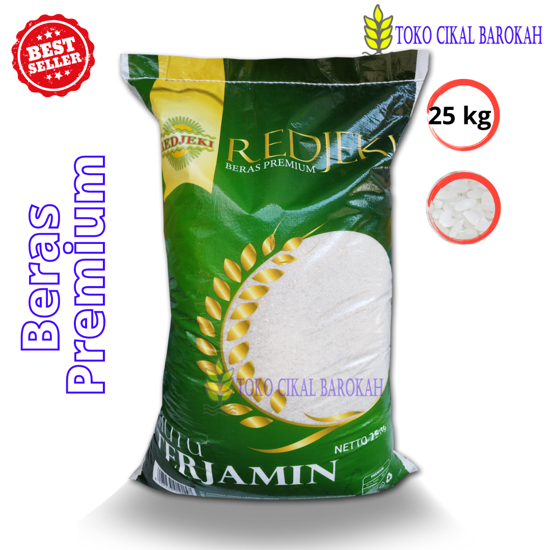 Beras Premium Redjeki 25 Kg Mutu Terjamin | Lazada Indonesia