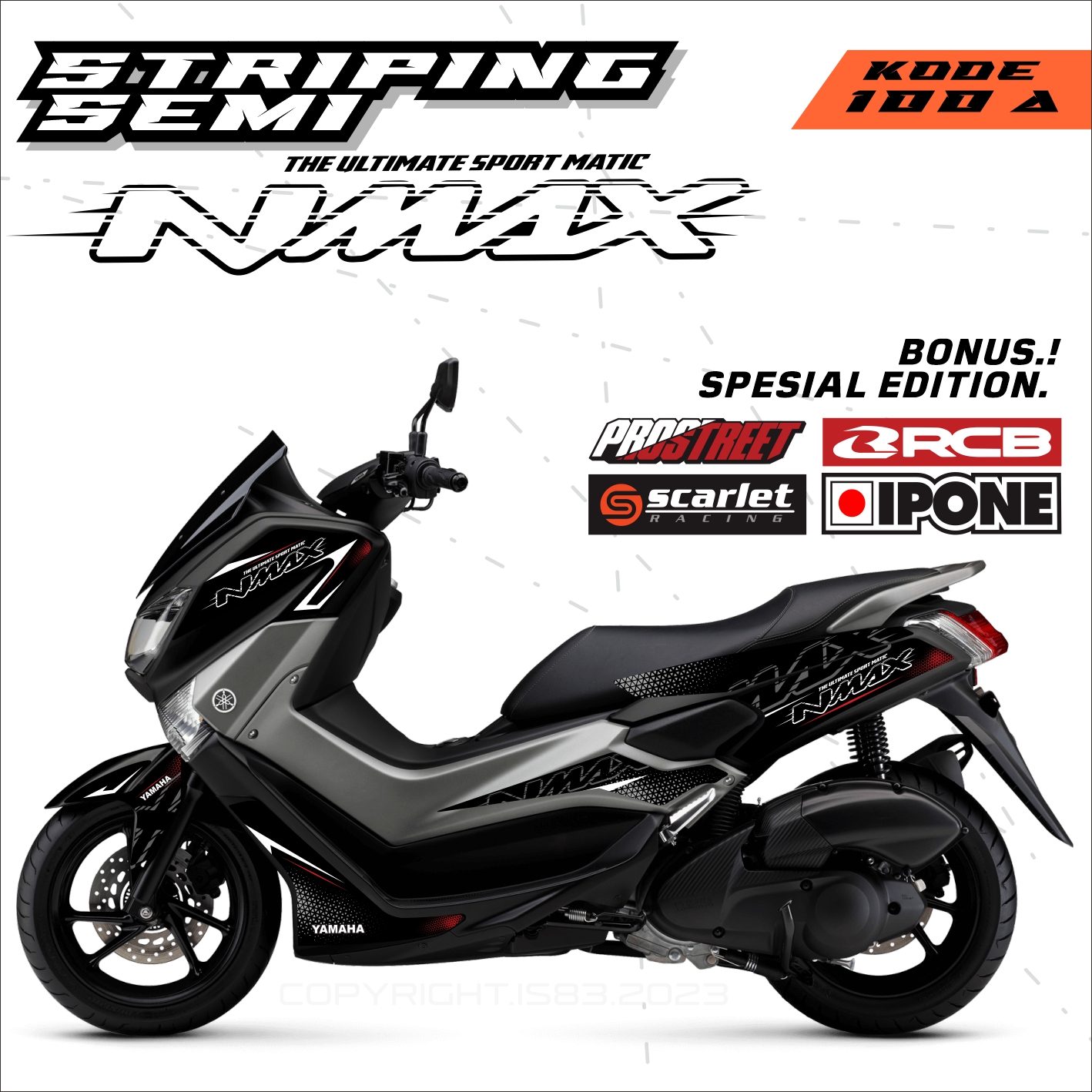Striping ALL YAMAHA NMAX OLD Yamaha Nmax lama 2015-2021 | Lazada Indonesia
