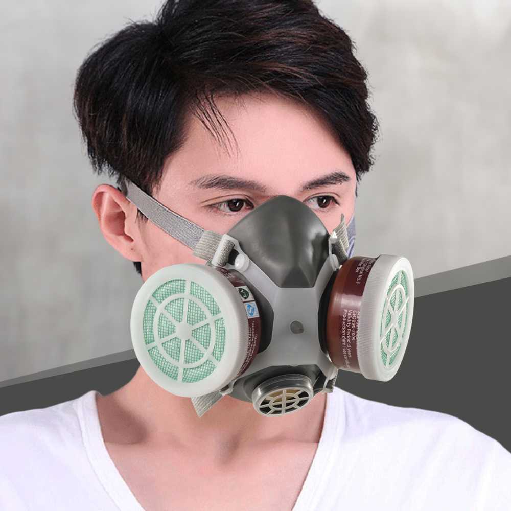 COD OGM Masker Gas Respirator DOUBLE Filter Untuk Pria dan Wanita Koken ...