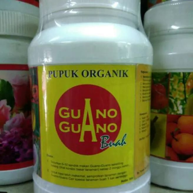 PUPUK ORGANIK GUANO GUANO BUAH 500 g Original kemasan pabrik | Lazada ...