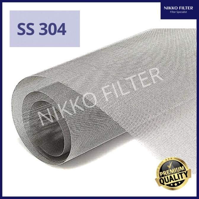 Wire Mesh Saringan SS 304 #10, 12, 14, 16, 18, 20, 24, 30, 40, 50, 60 ...