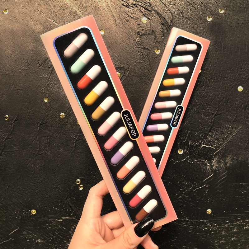 JULIAPOP 12สีชุดลิปสติก Matte Waterproof Non-Stick Cup Lipstick【Fan ...