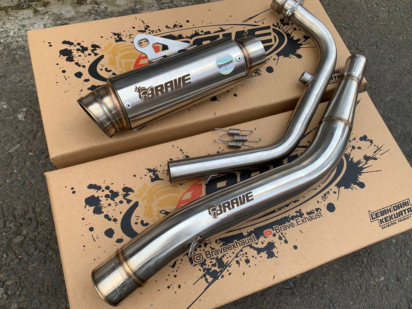Knalpot Cb150 Cbr150 Cbr K45 Lokal R15 V2 R15 V3 Ninja 250 Ls Mono Gsx ...