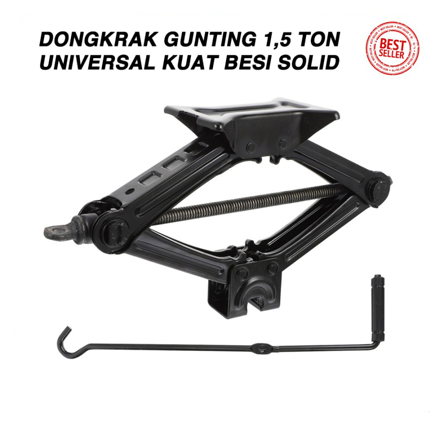 Dongkrak Mobil Gunting 1,5 Ton / Dongkrak Jembatan 1.5 Ton UNIVERSAL ...