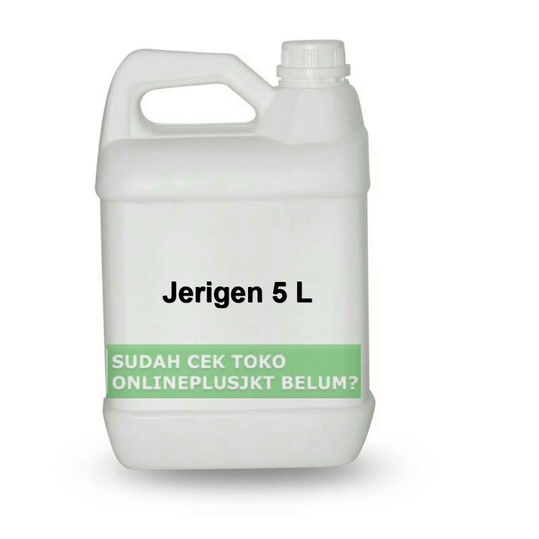 TERMURAH Botol Jerigen 5 Liter / Dirigen 5 Liter HDPE Non Segel ...